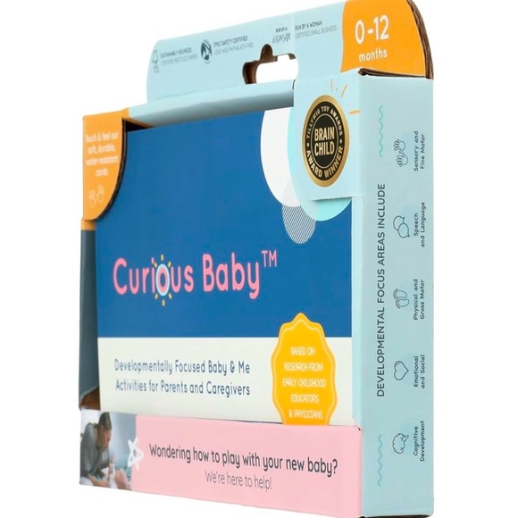 curious baby | Toys | Curious Baby Developmental Activity Cards New ...